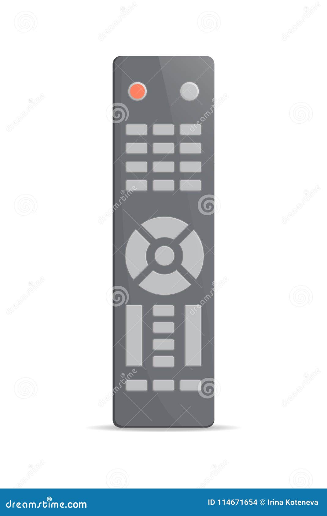 Universal Electronic Remote Control Icon Stock Illustration ...