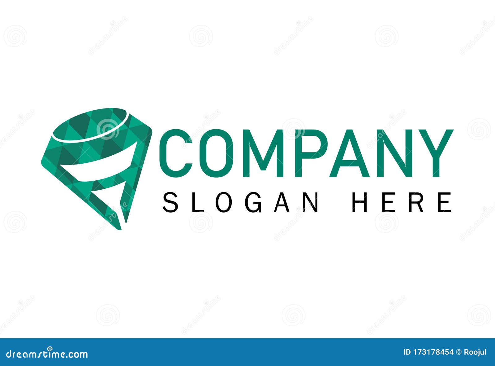 Jewel Logo Design Solution Vector Illustration | CartoonDealer.com ...