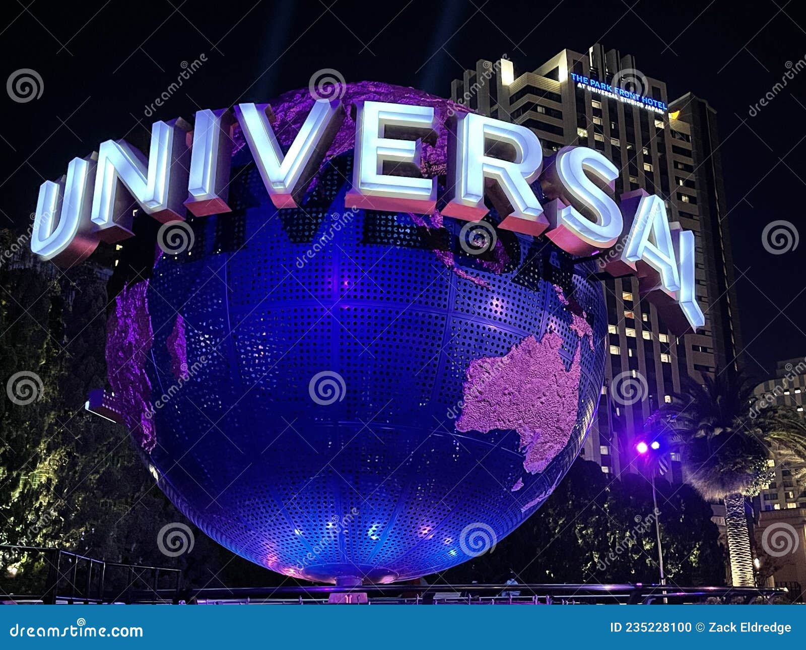 Universal Globe In Universal Orlando, Florida, USA Editorial Image ...