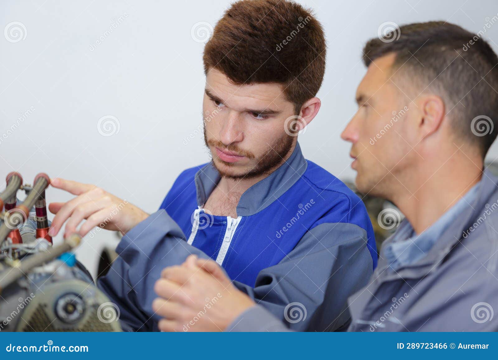 Universal Green Milling Machine Stock Photo - Image of technology ...