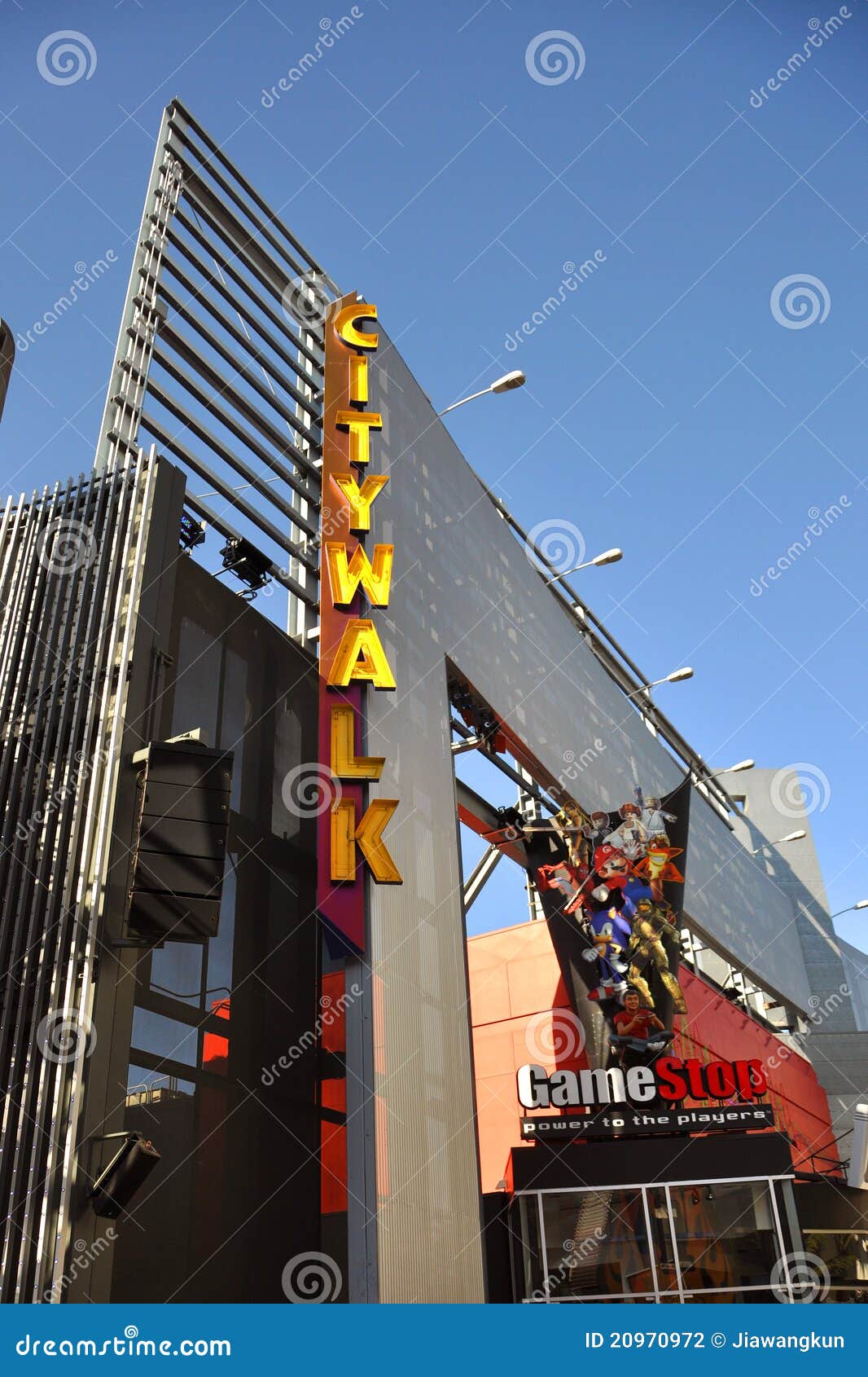Universal Hollywood Citywalk Editorial Photography - Image of america ...