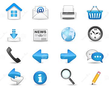 Universal icon set stock vector. Illustration of icons - 14142109