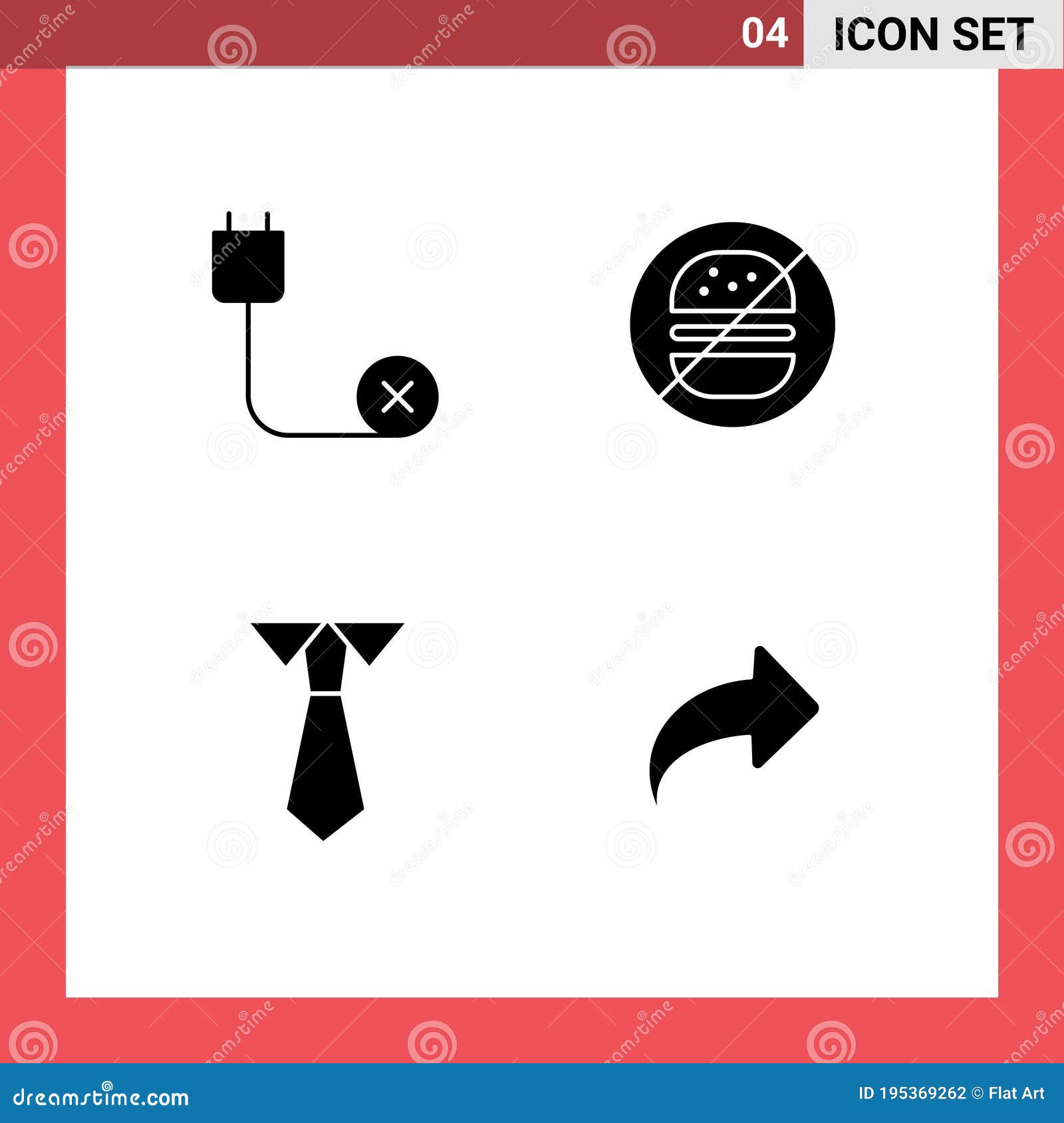 Universal Icon Symbols Group of 4 Modern Solid Glyphs of Computers ...