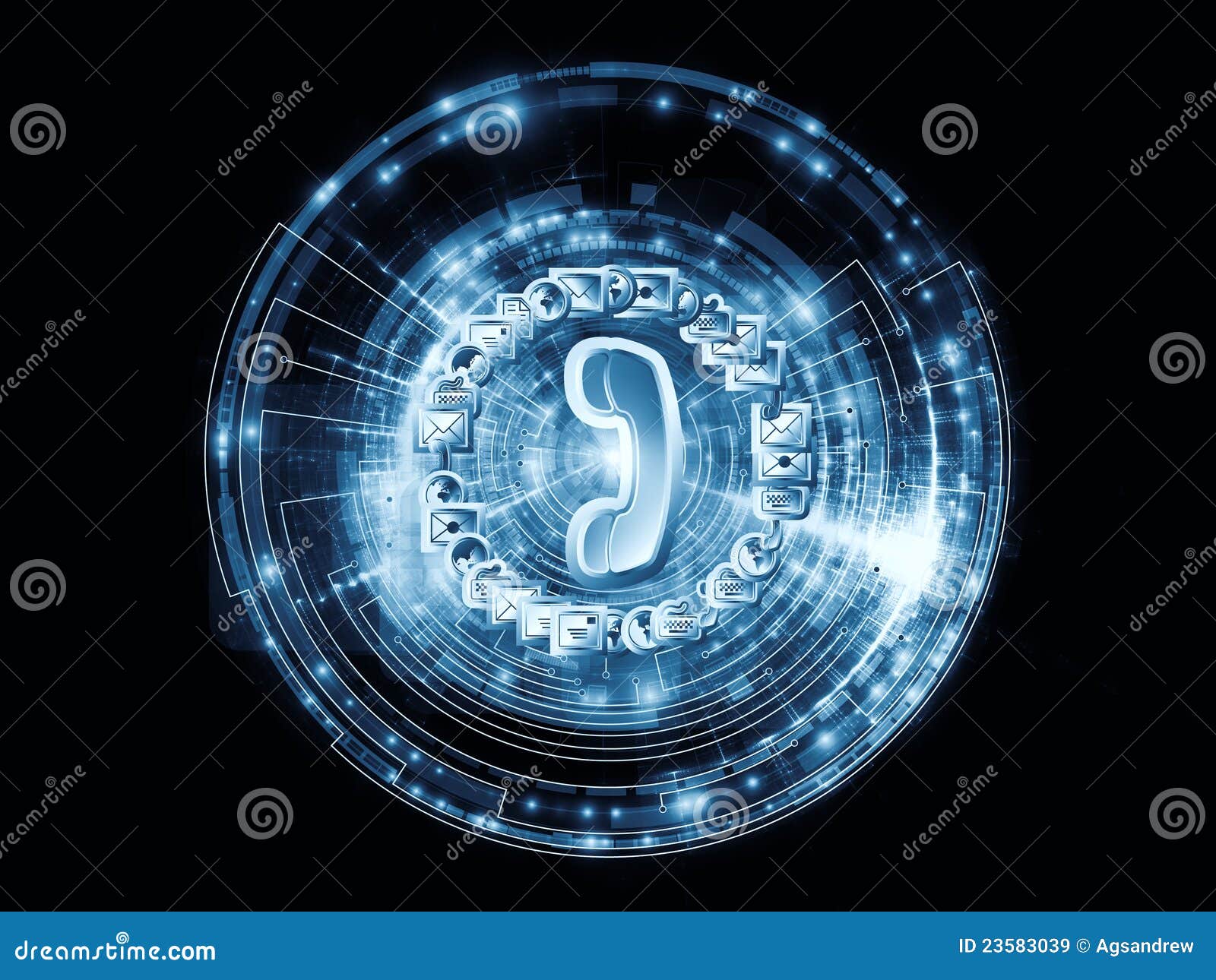 Universal messaging stock illustration. Illustration of message - 23583039