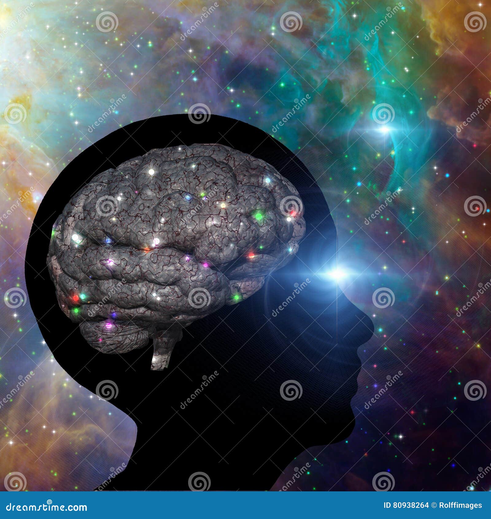 Brain Lit Up Image Stock Illustrations – 120 Brain Lit Up Image Stock ...