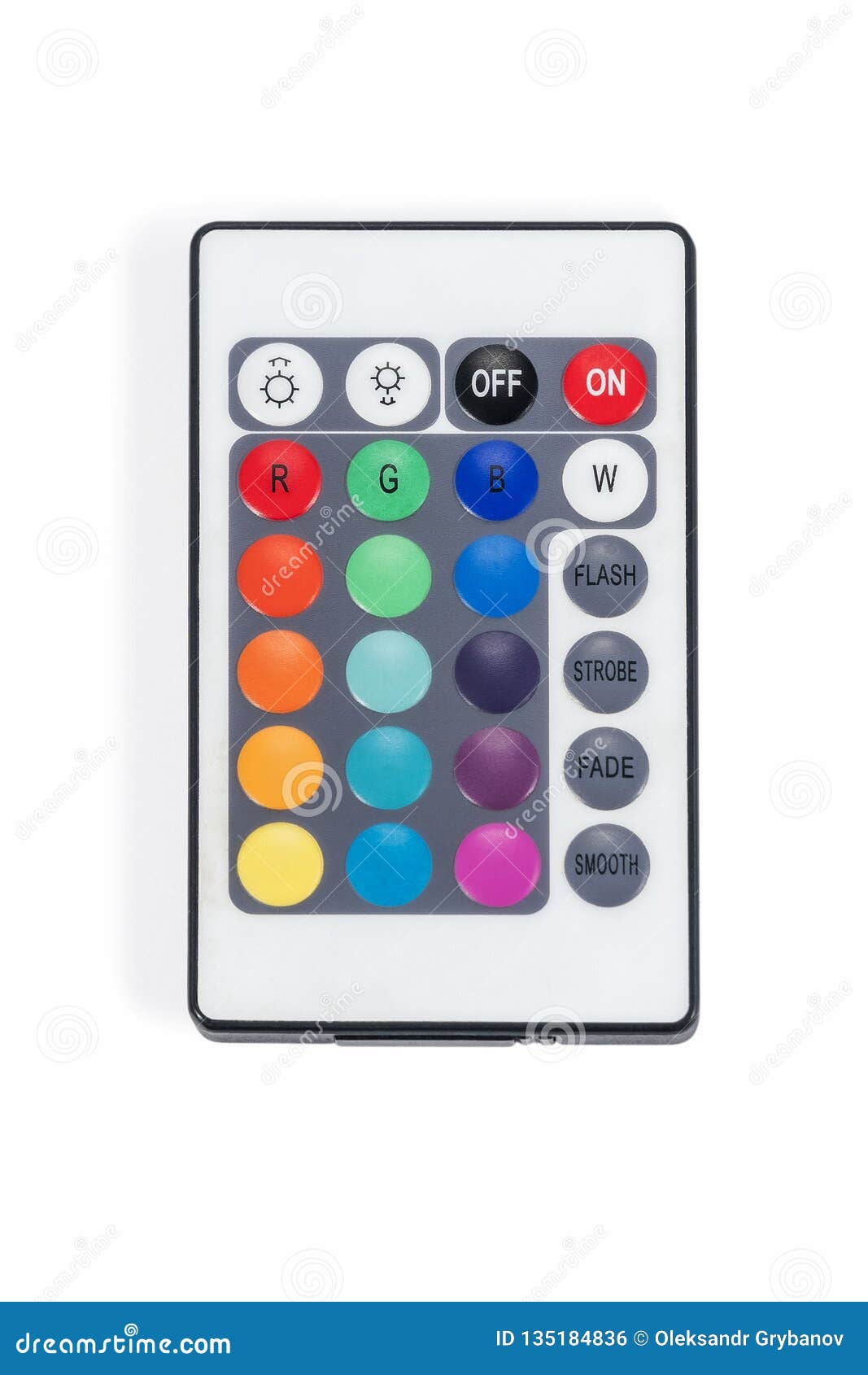 Universal Mini Remote Control Stock Photo - Image of analog, keyboard ...