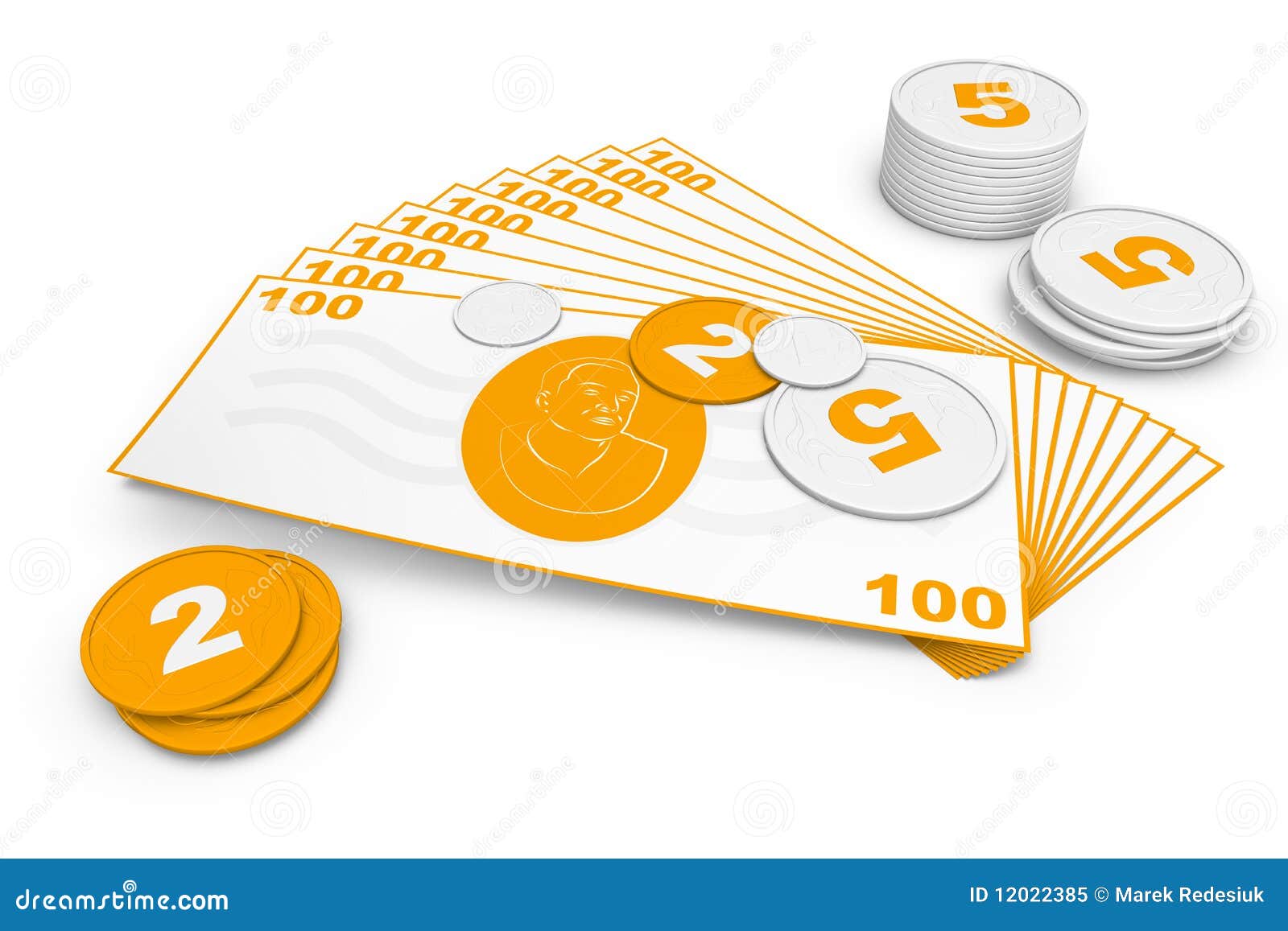 Universal money. stock illustration. Illustration of trade - 12022385
