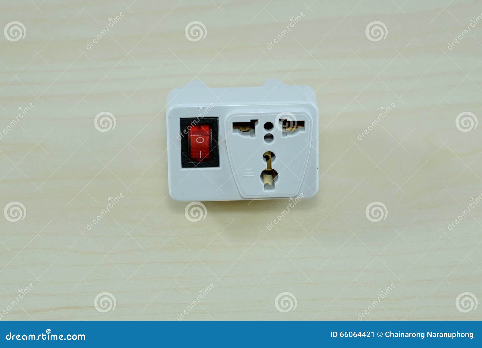 Universal receptacle plug stock image. Image of path - 66064421