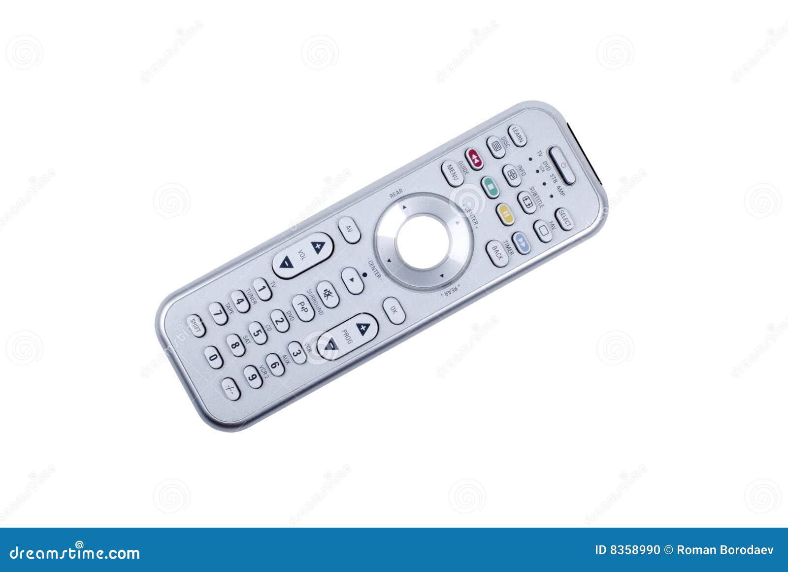 Universal remote control. stock photo. Image of choice - 8358990