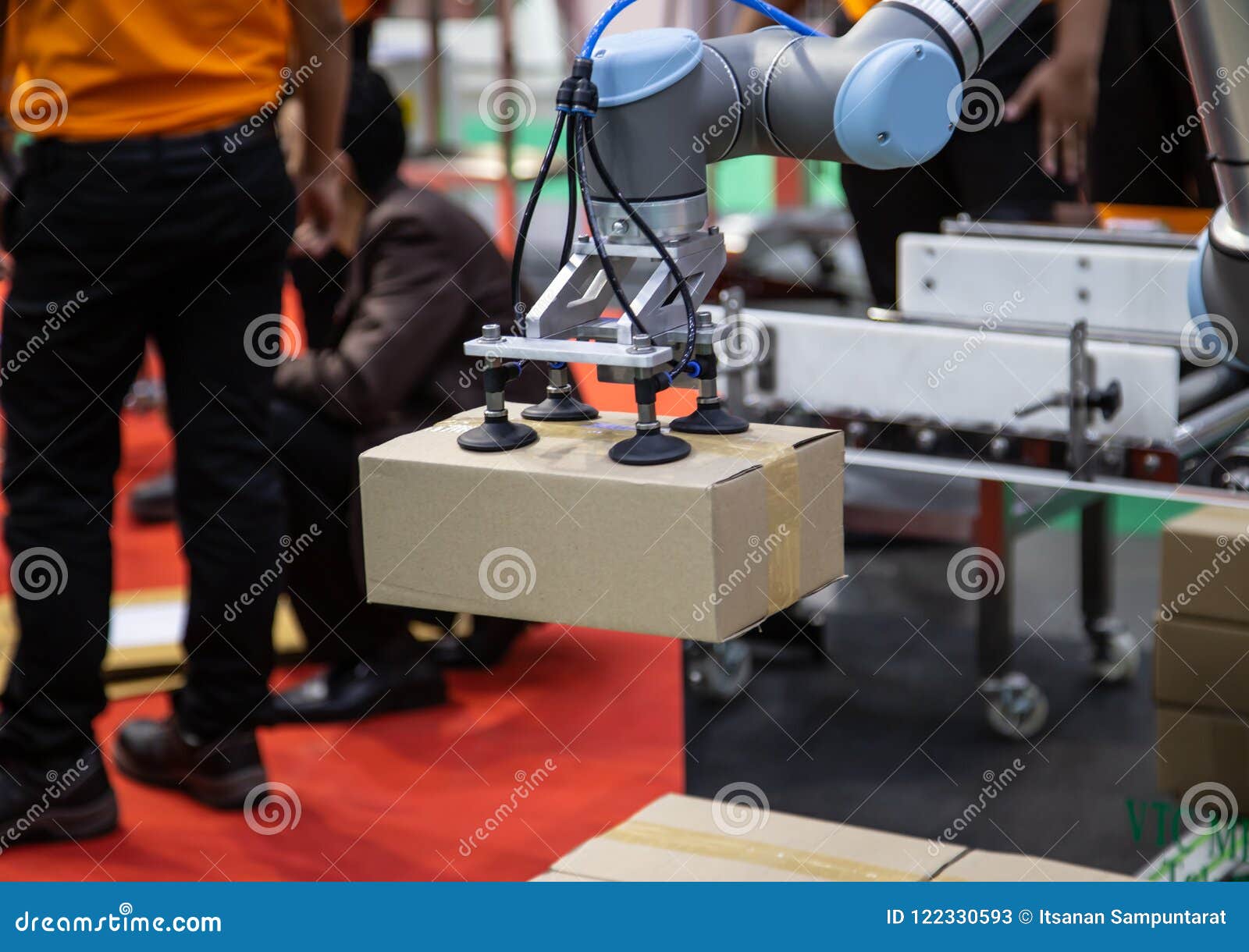 The Universal Robot Arm stock image. Image of machinery - 122330593