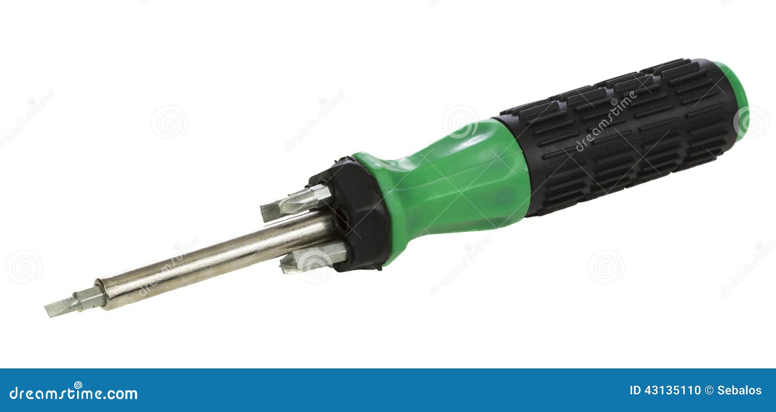 Universal screwdriver stock photo. Image of interchangeable - 43135110