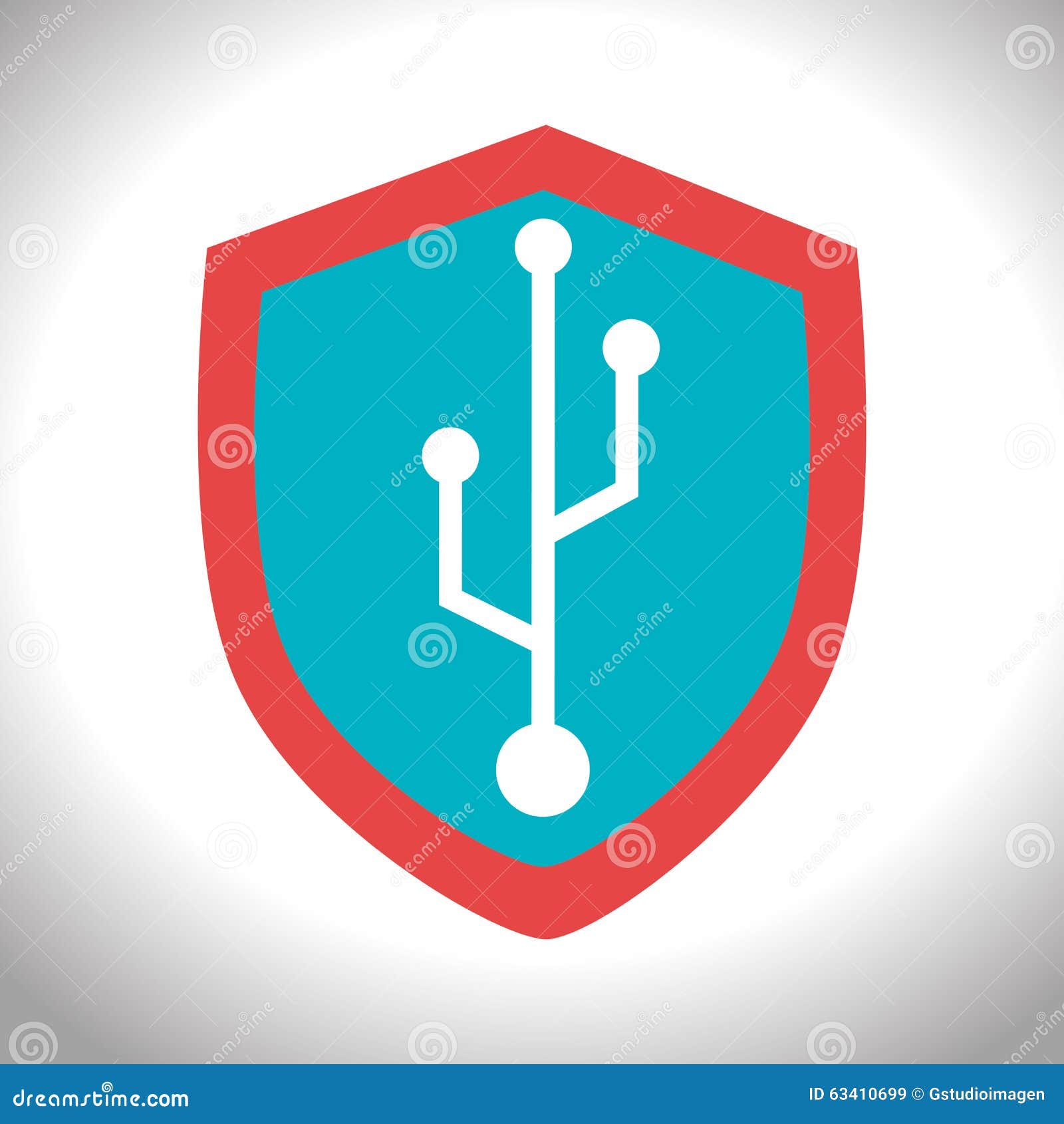 Universal Serial Bus stock illustration. Illustration of plug - 63410699