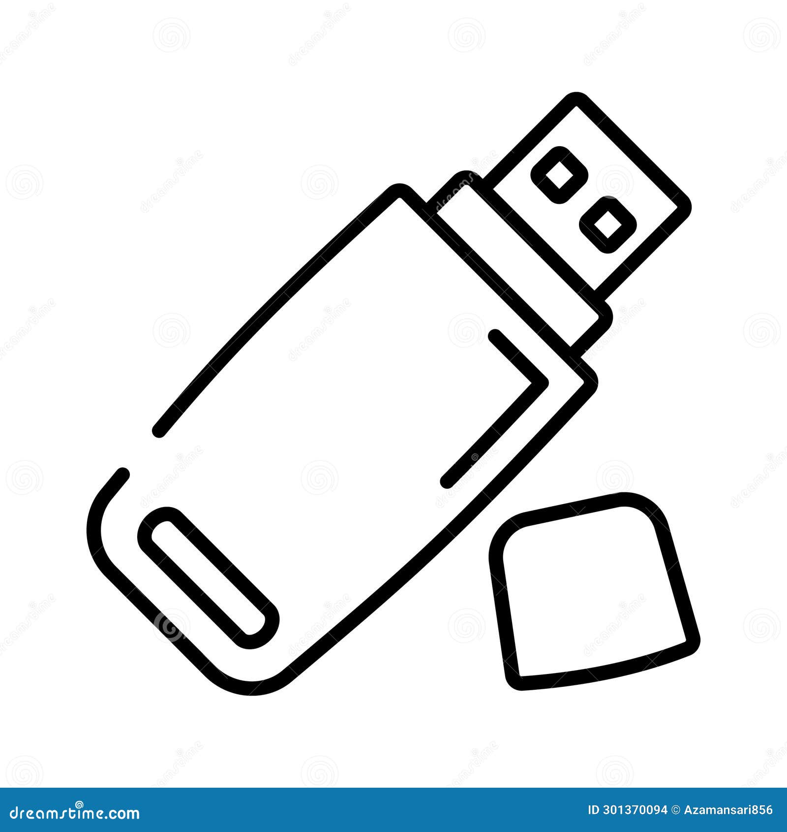 Universal Serial Bus, Modern Flat Icon of Usb, External Storage Device ...