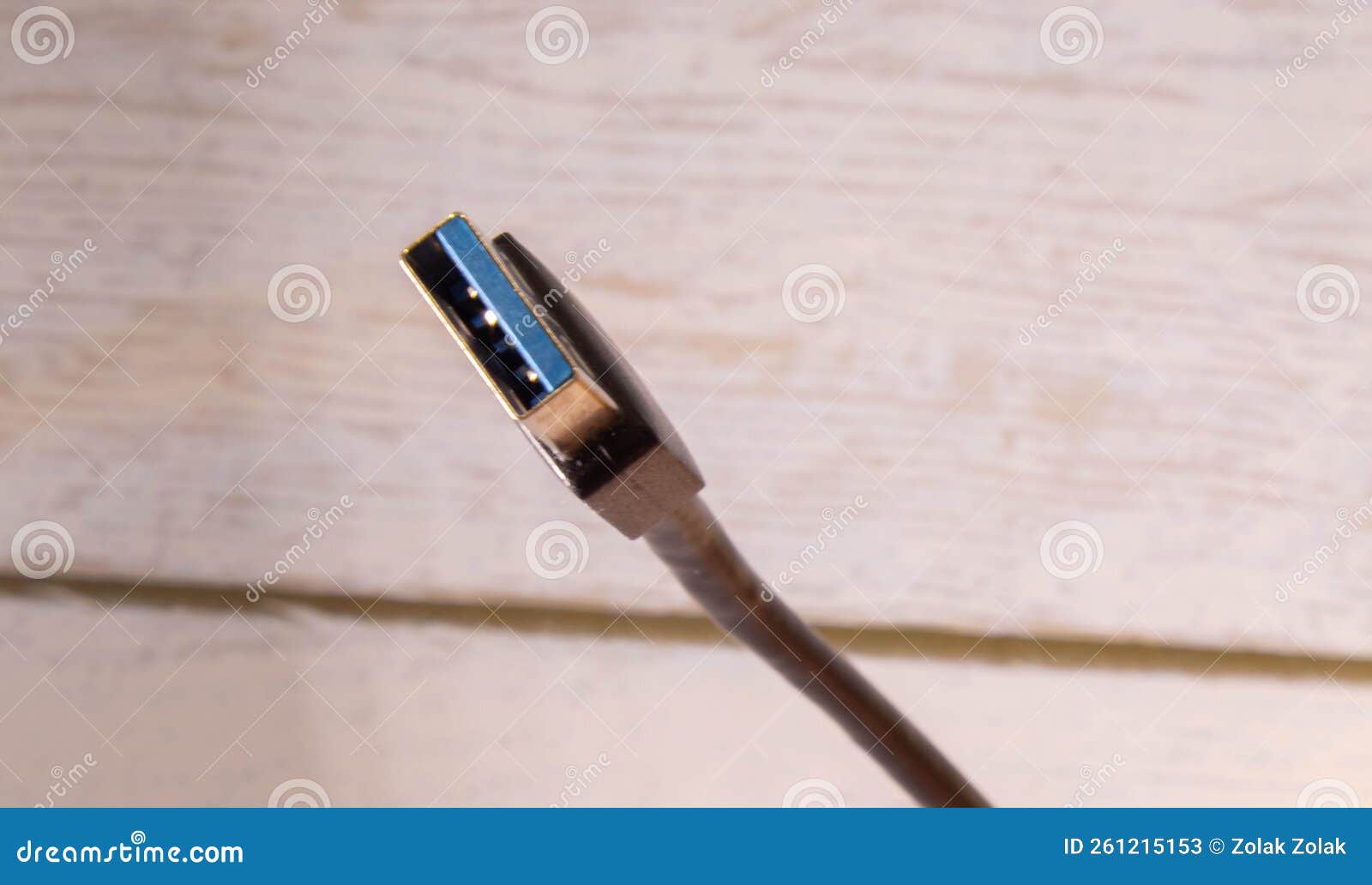 Universal Serial Bus USB Standard for Computer Connectivity on White ...