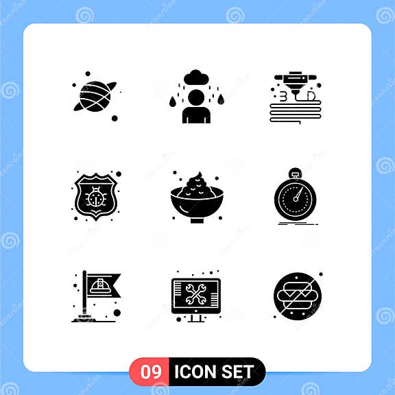 9 Universal Solid Glyphs Set for Web and Mobile Applications Mashed ...