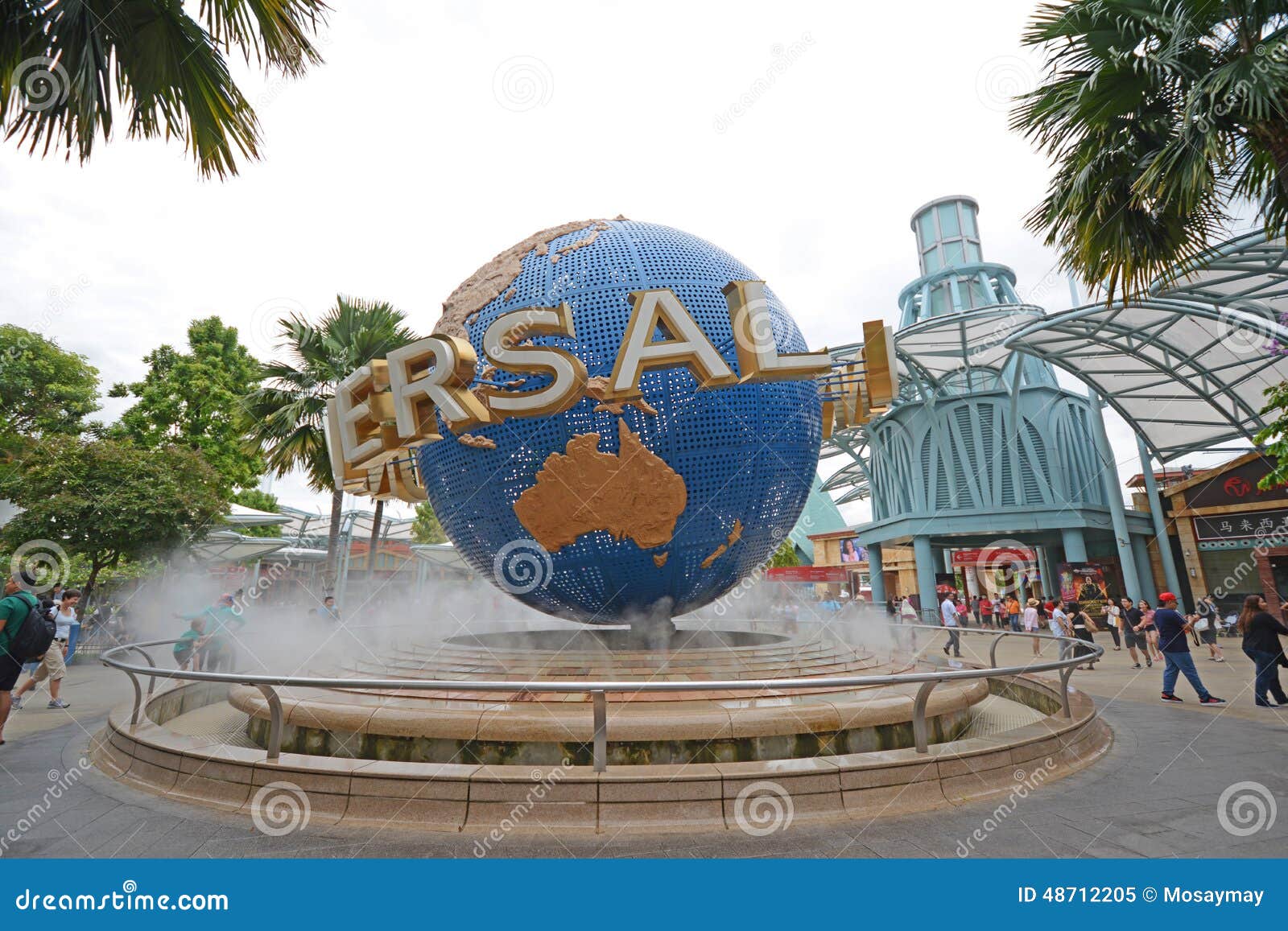 Universal Studio at Sentosa Park, Singapore Editorial Image - Image of ...