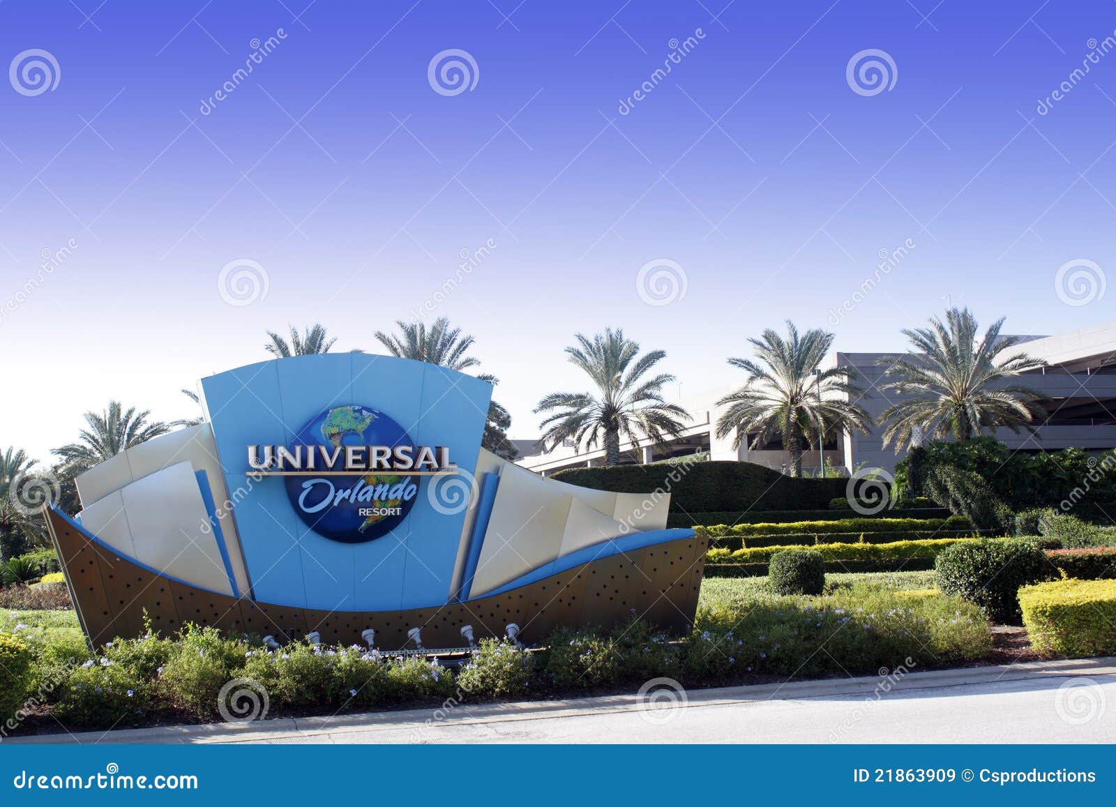 Universal Studios Florida Entrance Editorial Stock Image - Image of ...