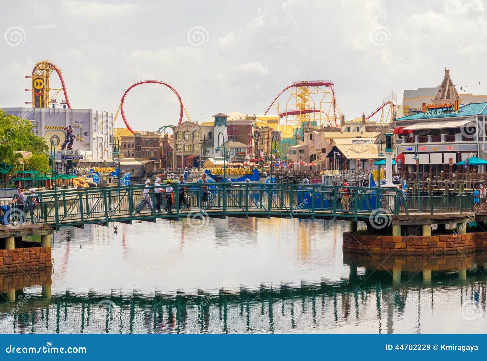 The Universal Studios Florida Theme Park Editorial Stock Image - Image ...