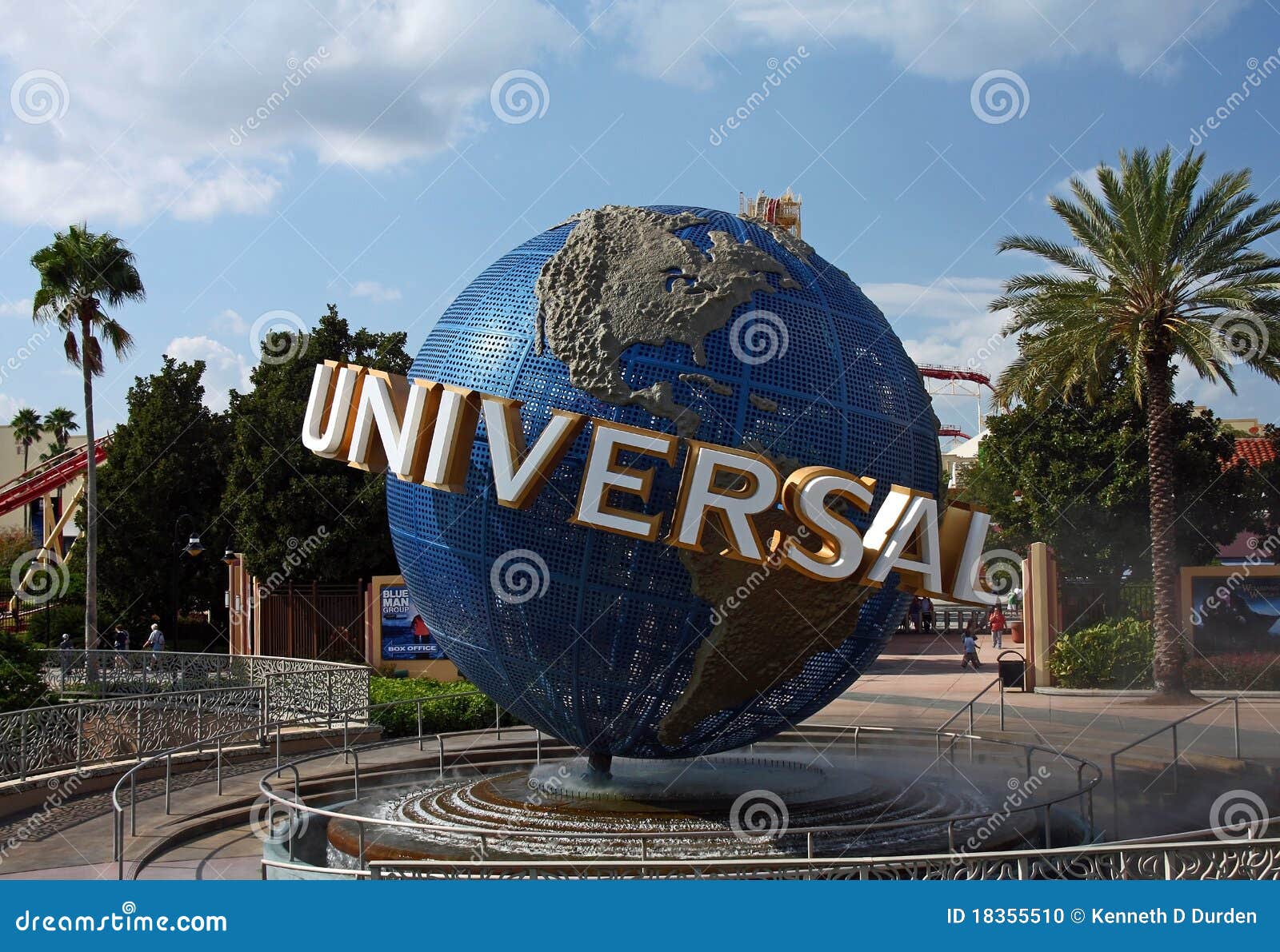Universal Studios Globe editorial image. Image of holiday - 18355510