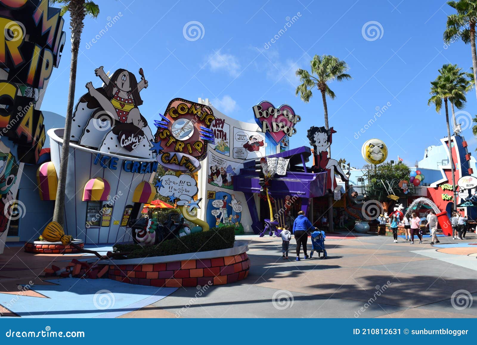 Toon Lagoon at Universal Studios Orlando Editorial Photo - Image of ...