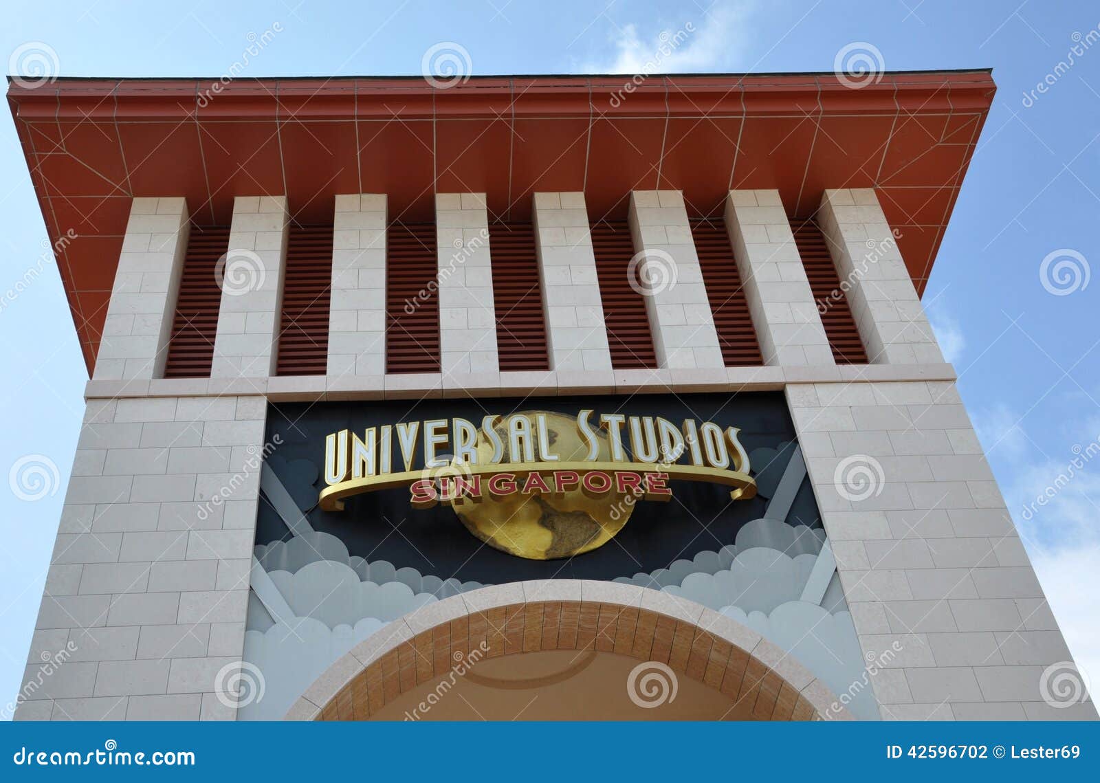 Universal Studios Singapore Sign Editorial Photography - Image of ...
