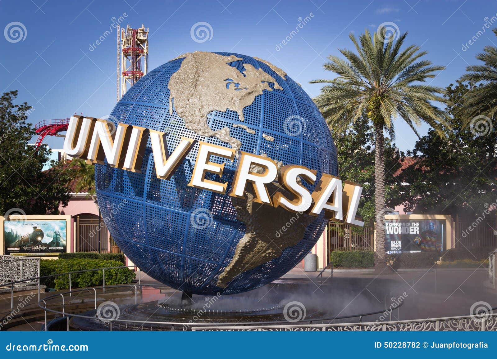 Universal Studios Hollywood Signage Entrance Arch Editorial Photo ...