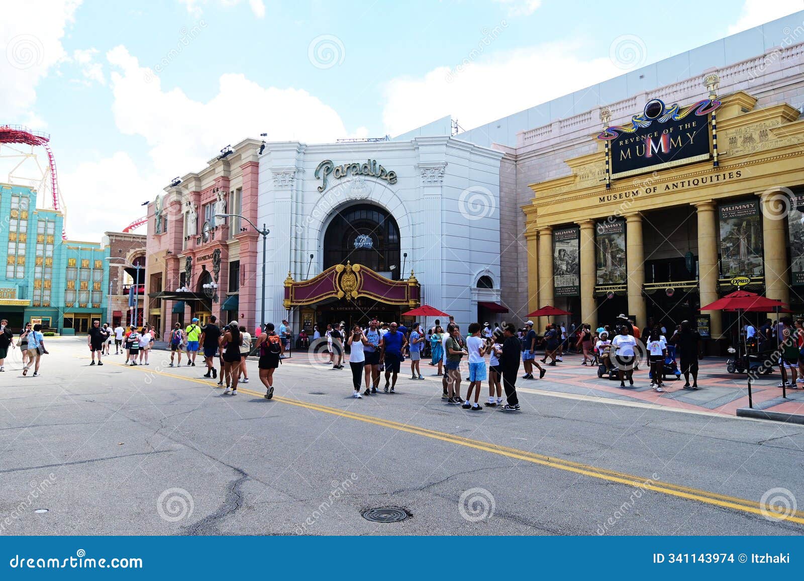 Universal Studios Theme Park Editorial Stock Image - Image of florida ...
