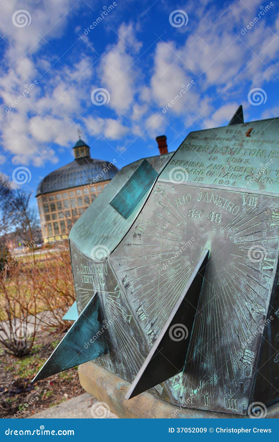 Universal Sun Dial stock image. Image of architecture - 37052009