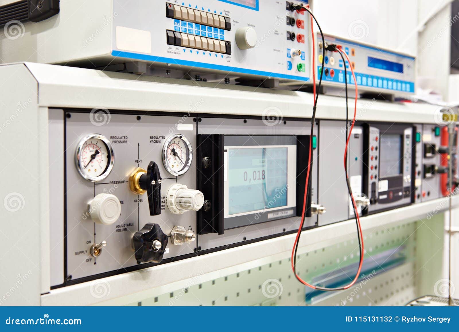 Universal Testing and Metrological Stands Stock Photo - Image of ...