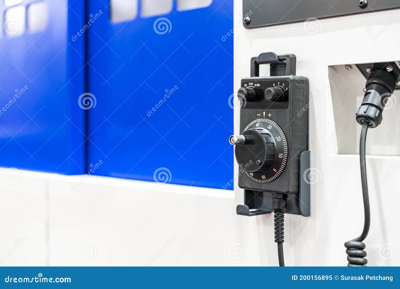 Turns Dial Switch Control At Panel For Accuracy Adjust Parameter Of ...