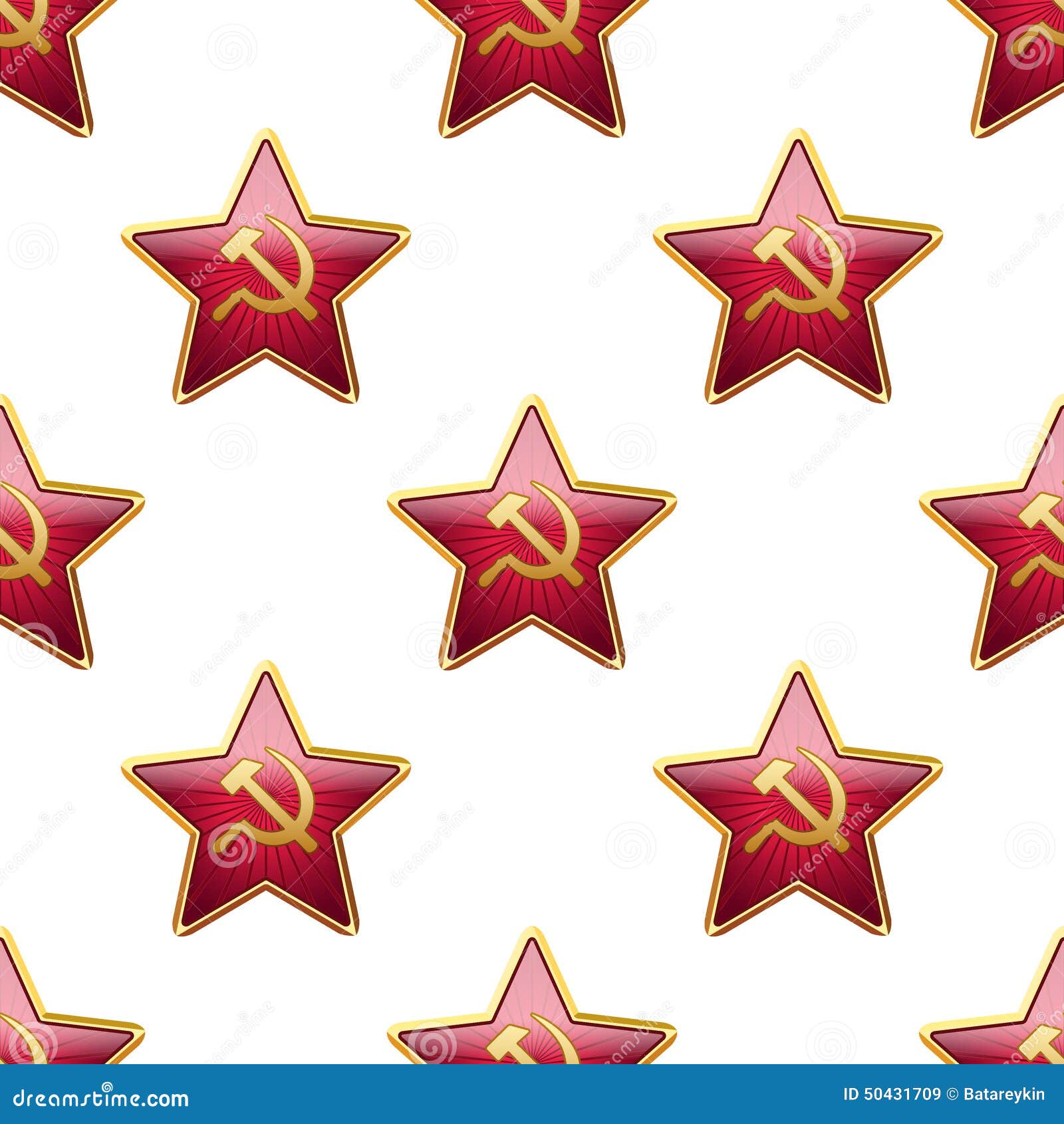 Badge Of Soviet Union Red Star. Symbol Of The USSR Army. Vector ...