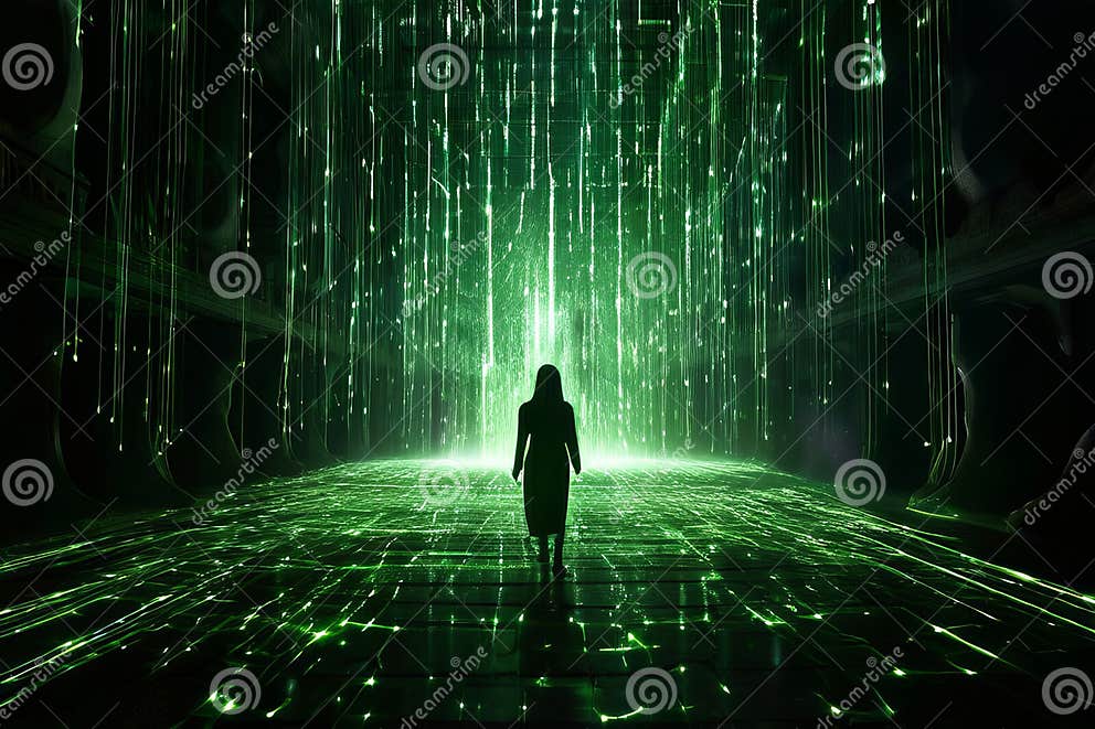 In a Universe of Cascading Green Code an Unseen Entity Manipulat Stock ...