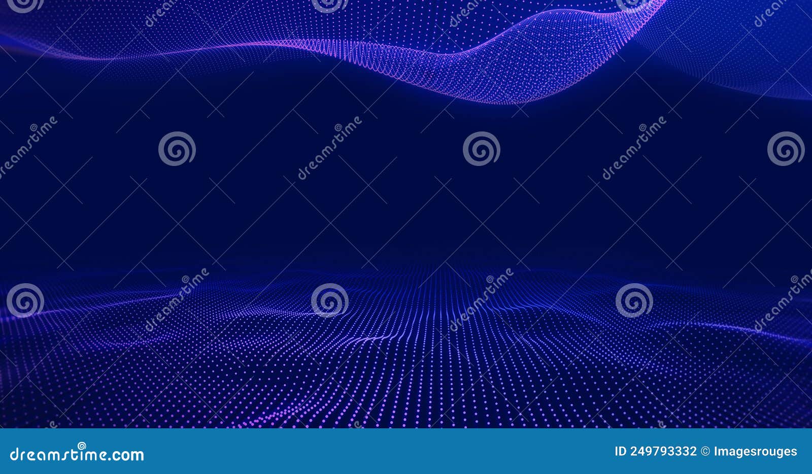 Universe of Data Inside of the Virtual Reality. Metaverse Abstract ...