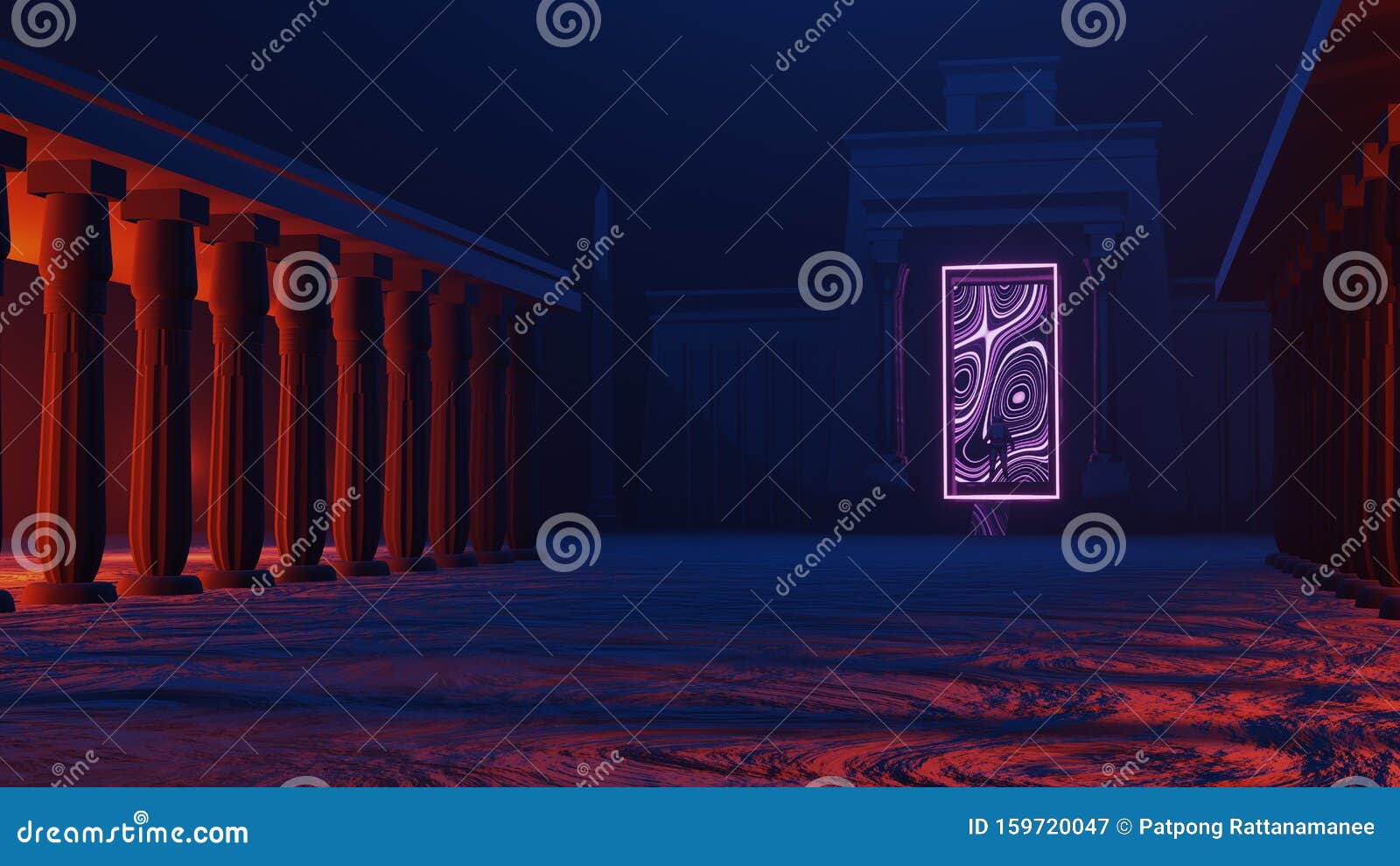 Universe and Space ,exploration of the the Planet`s Surface. Star Gate ...