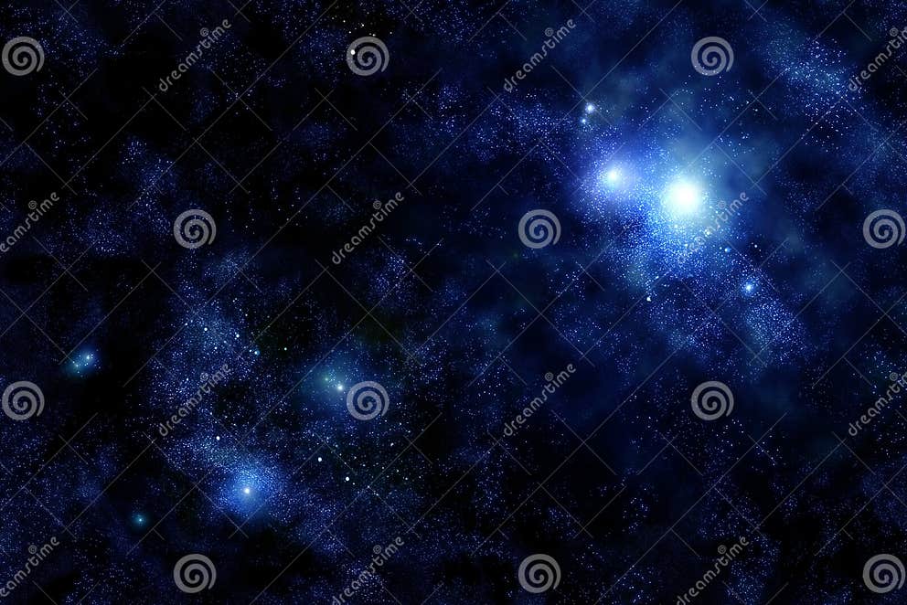 Universe - Starfield stock illustration. Illustration of astrophysics ...