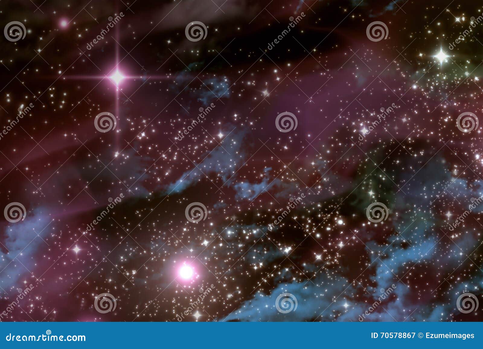 Universe Starscape stock illustration. Illustration of fantasy - 70578867