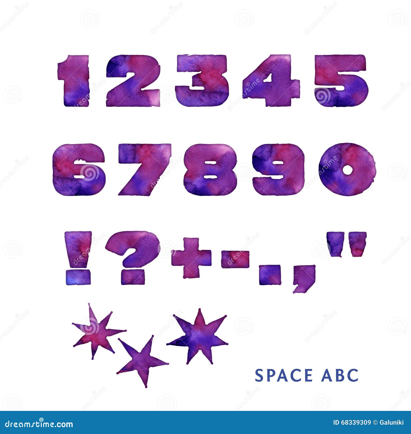 Universe style font stock illustration. Illustration of headset - 68339309