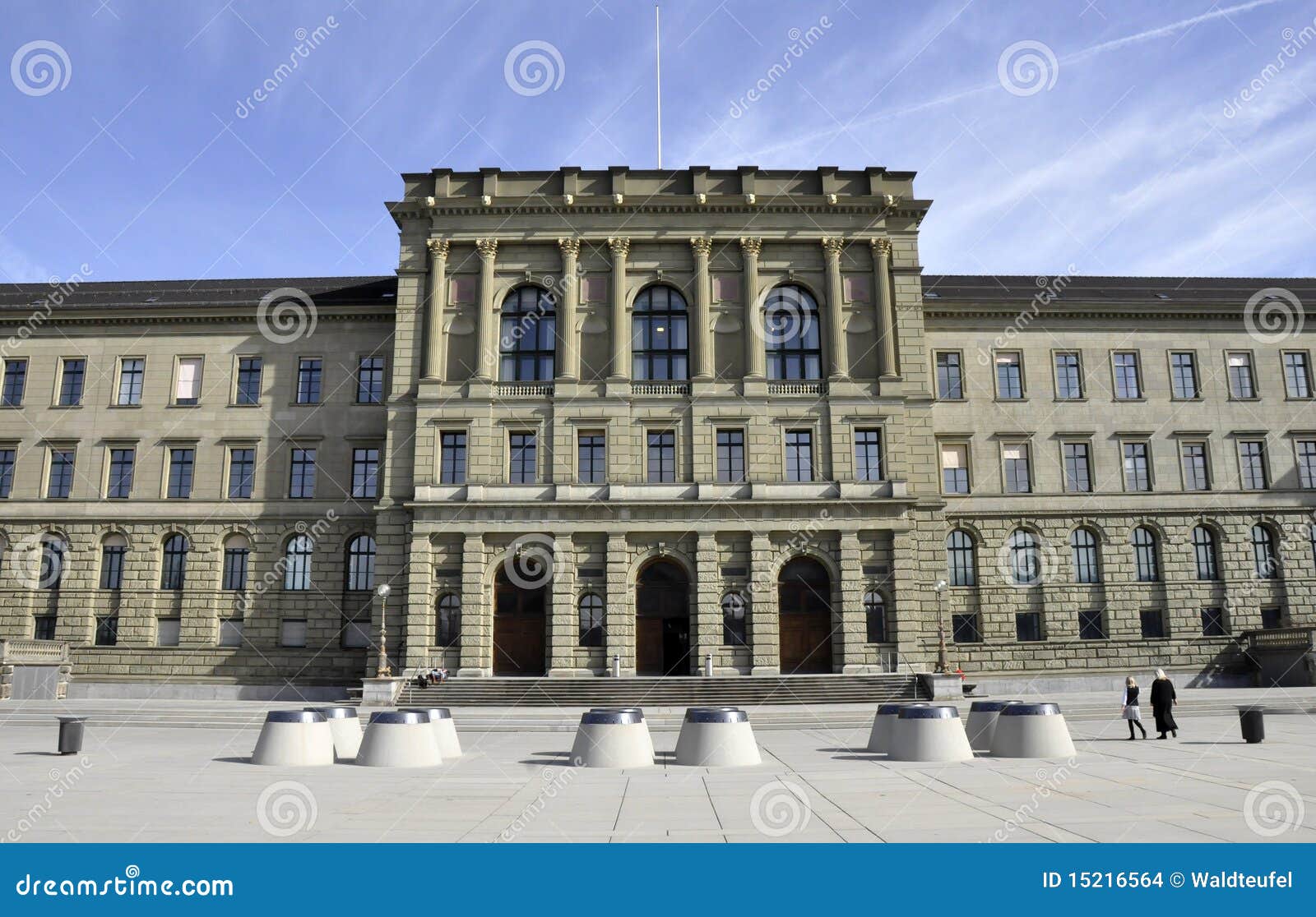 Universidad de ETH, Zurich foto de archivo. Imagen de zurich - 15216564