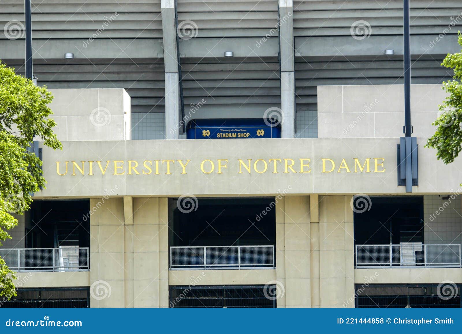 Universidad De Notre Dame Indiana Foto de archivo editorial - Imagen de ...
