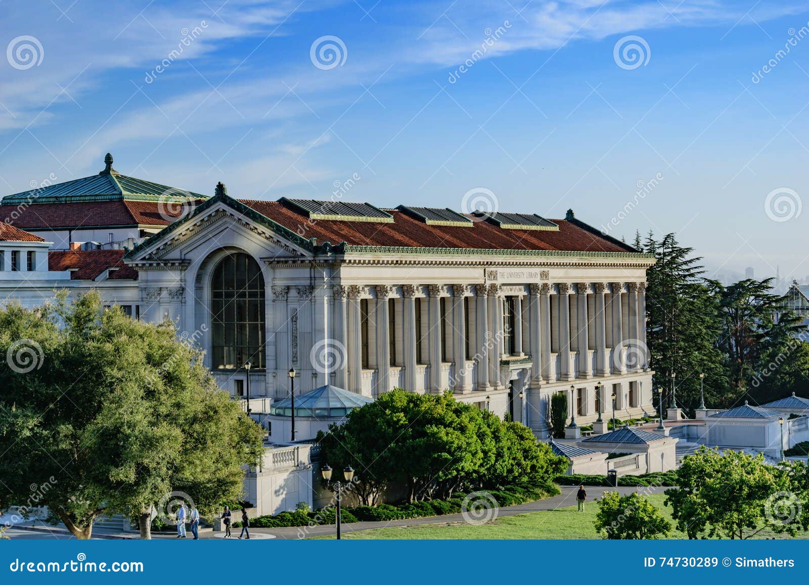Universidade Da California Berkeley Imagem de Stock - Imagem de ...