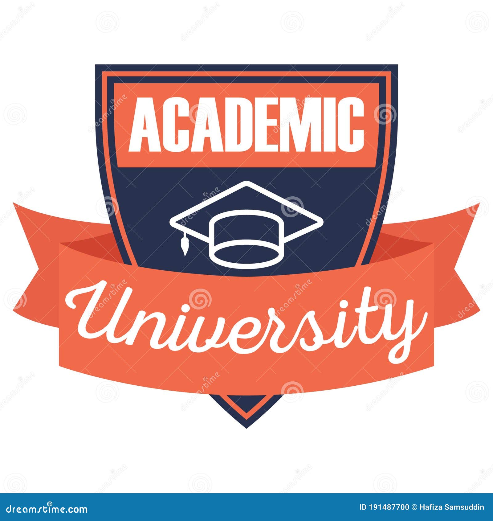 University Academic Design. Vector Illustration Decorative Design Stock ...