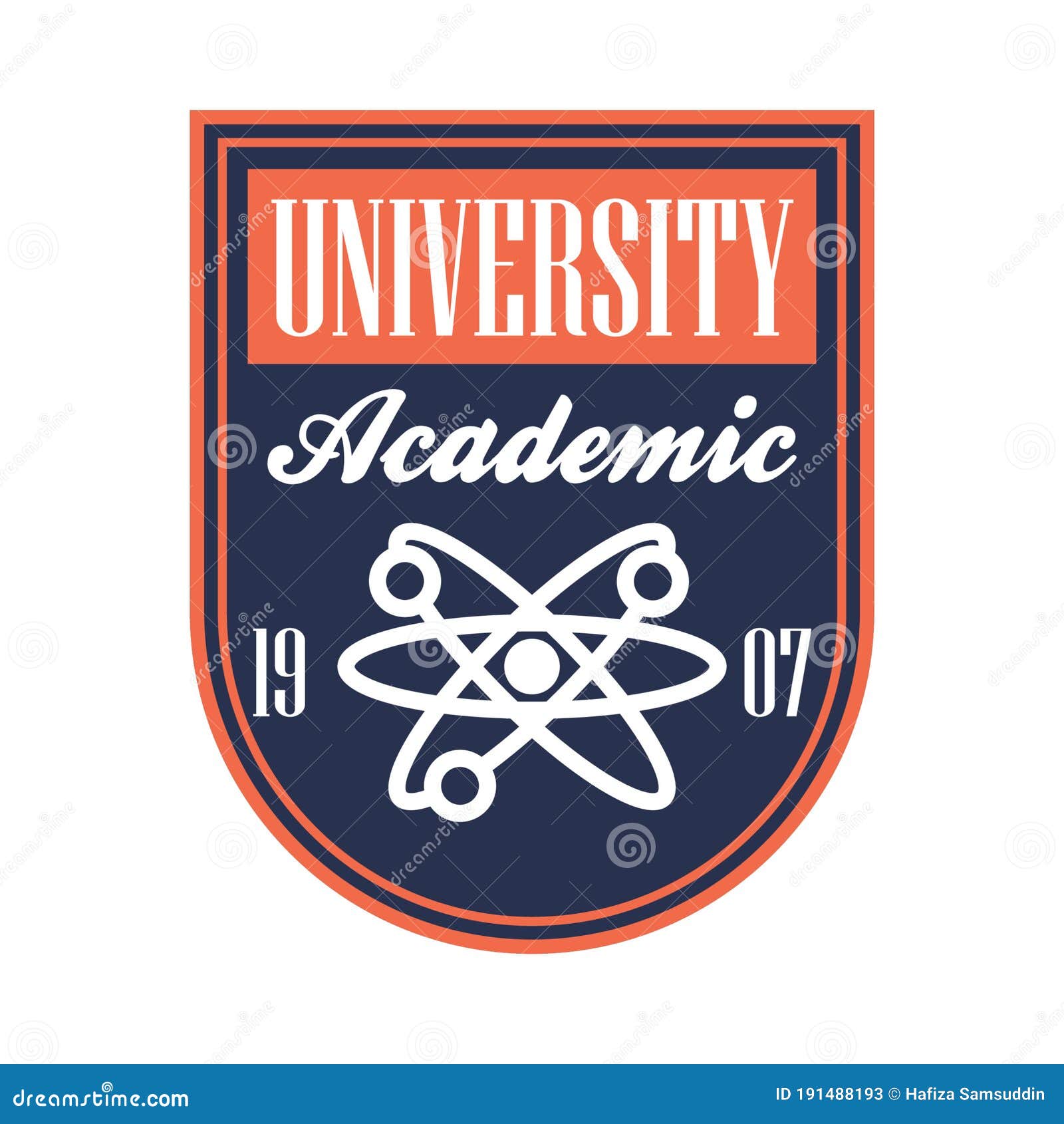 University Academic Design. Vector Illustration Decorative Design Stock ...