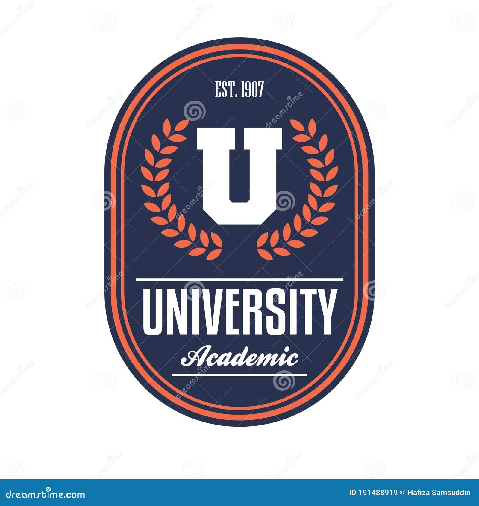 University Academic Design. Vector Illustration Decorative Design Stock ...