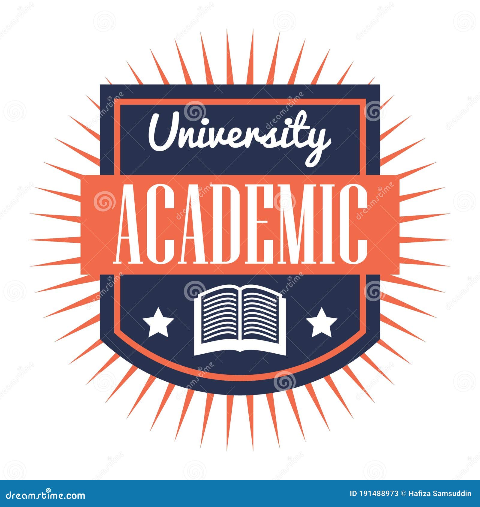 University Academic Design. Vector Illustration Decorative Design Stock ...