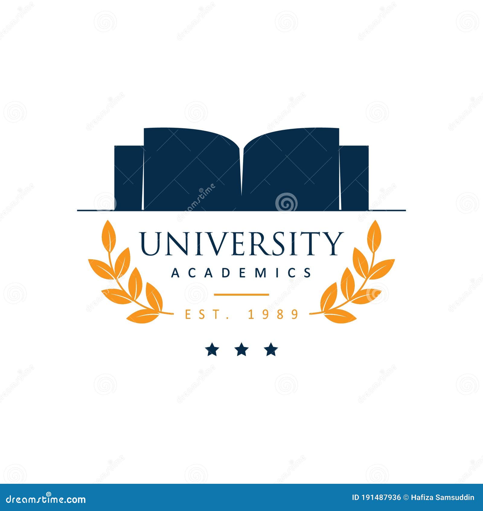 University Academics Design. Vector Illustration Decorative Design ...