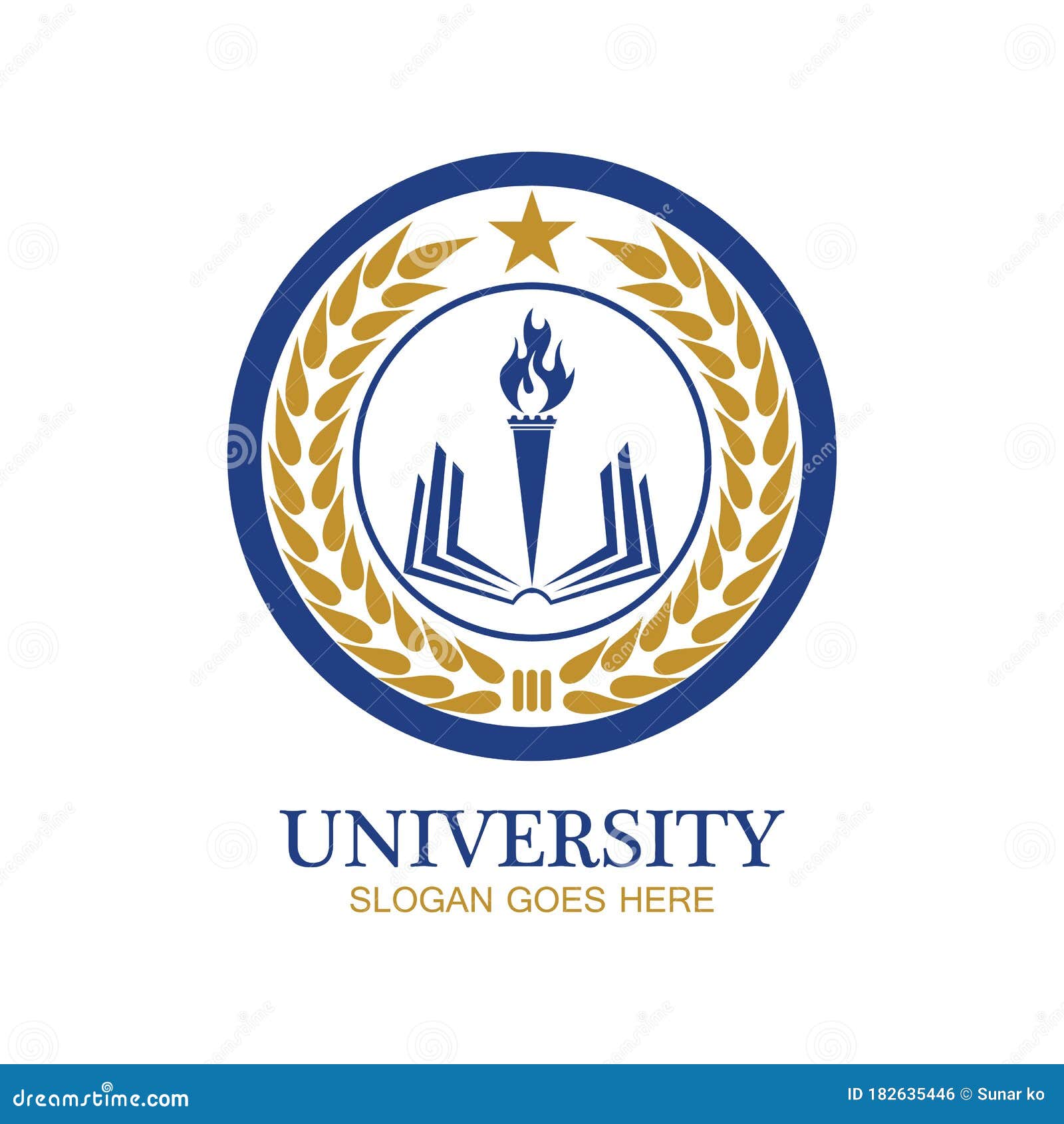 University, Academy, School and Course Logo Design Template Stock ...
