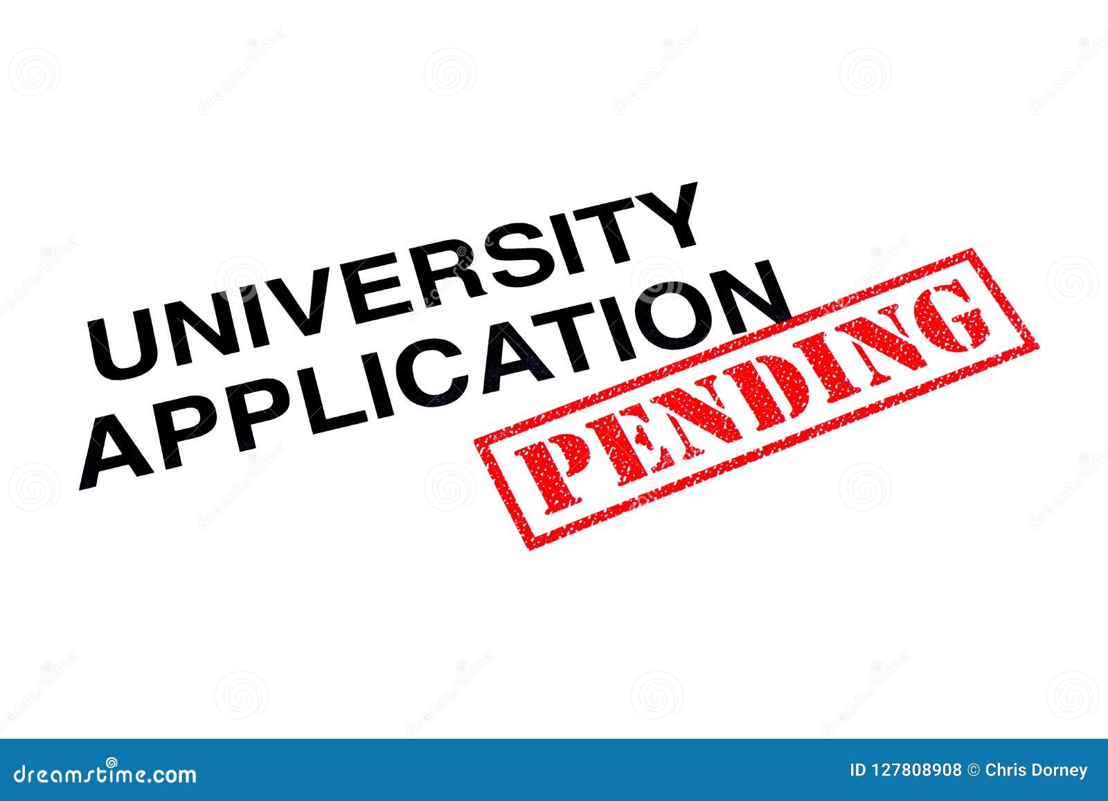 University Application Pending Stock Photo - Image of education, passed ...