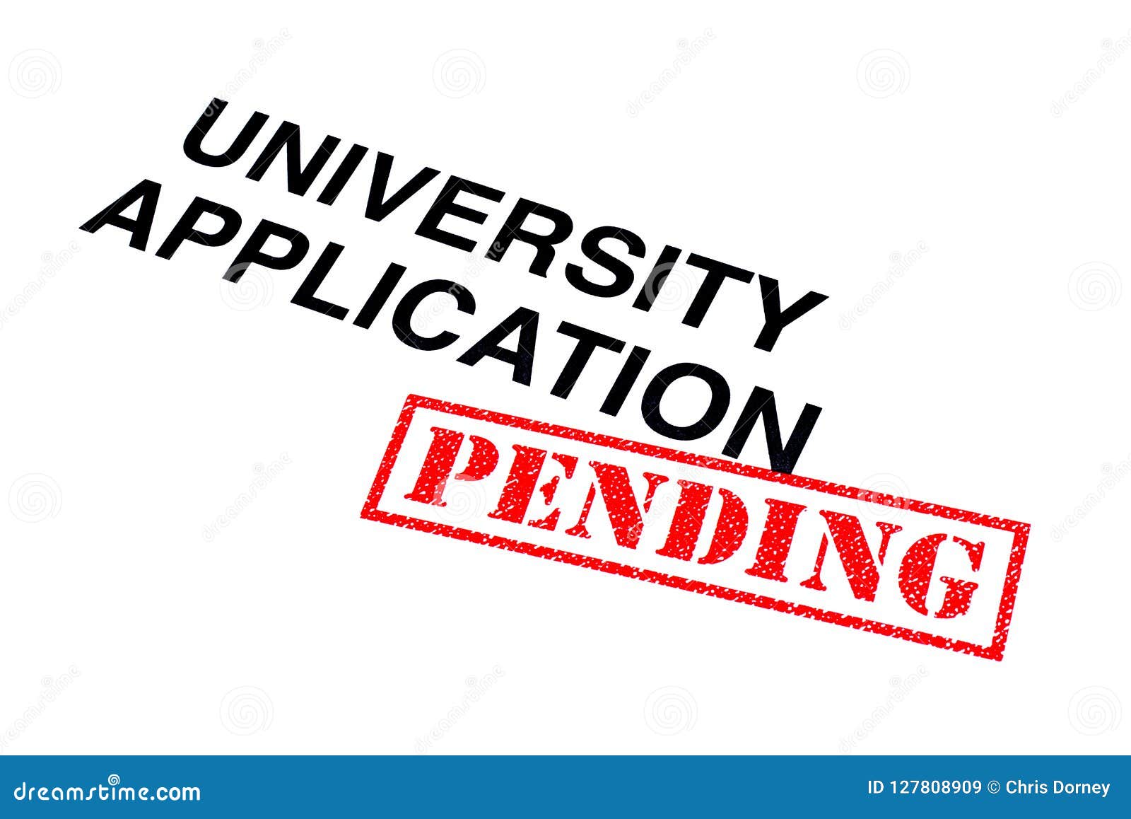 University Application Pending Stock Image - Image of exam, rejection ...