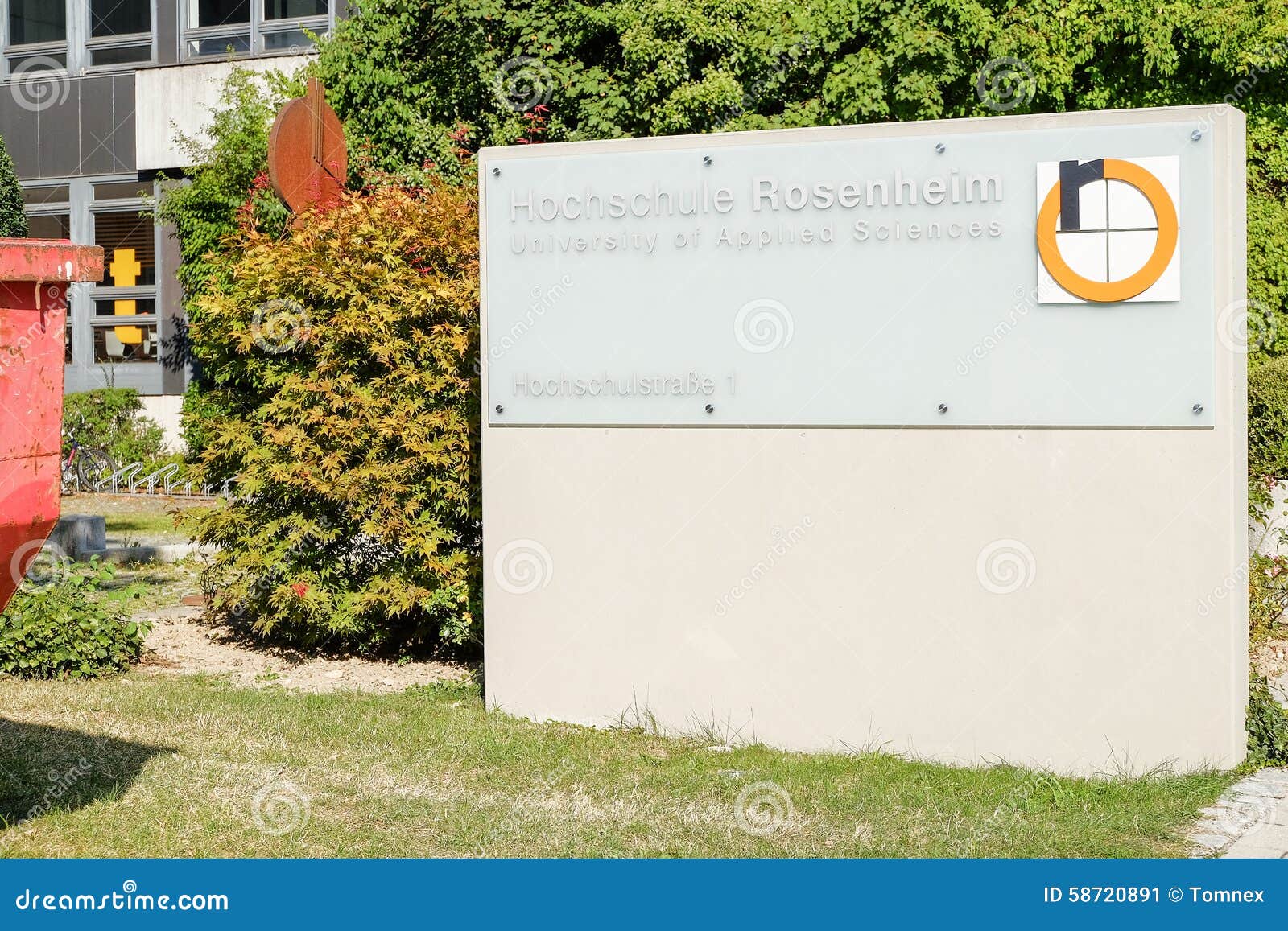 University of Applied Sciences Rosenheim Editorial Photo - Image of ...