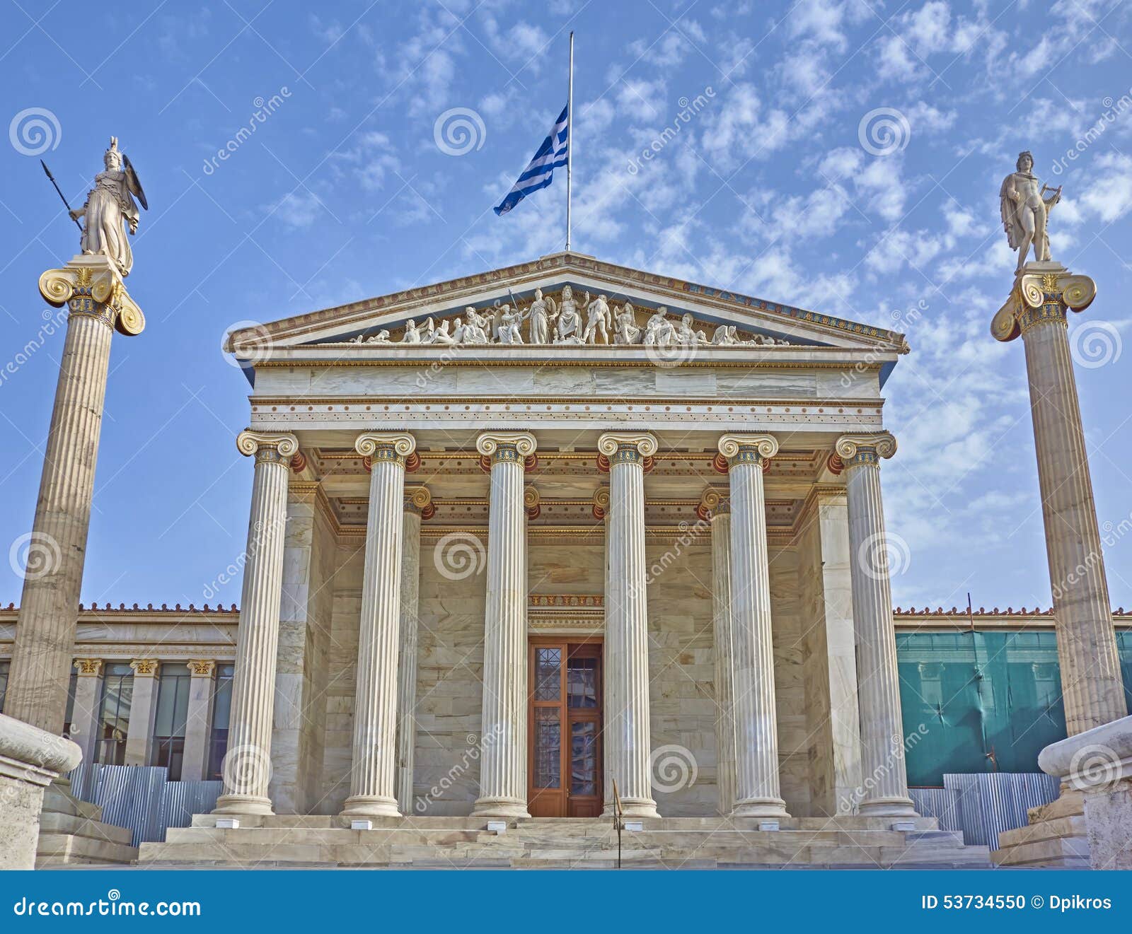 University of Athens, Greece Stock Photo - Image of history, greece ...